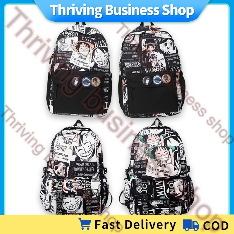 one piece bag bagpack for men anime bag pack Anime Backpack One Piece ...