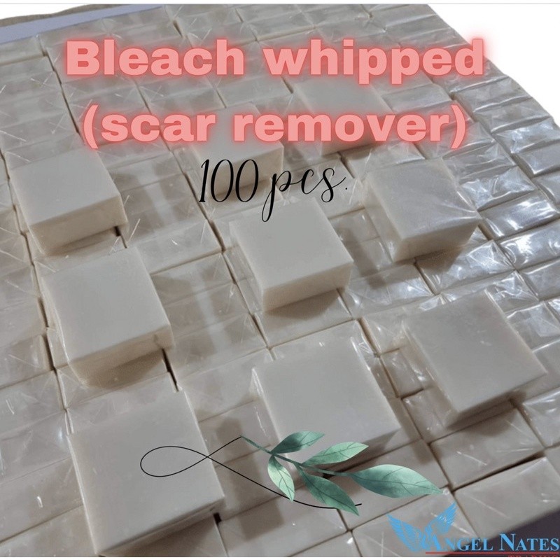 100 pcs Bleach Whipped Soap (scar remover vanilla lace scent) COD ...