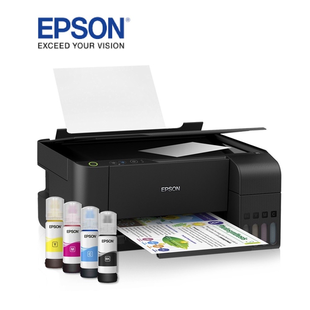EPSON L3210 3in1 PRINTER Print Xerox Scan with Original Ink Inside ...