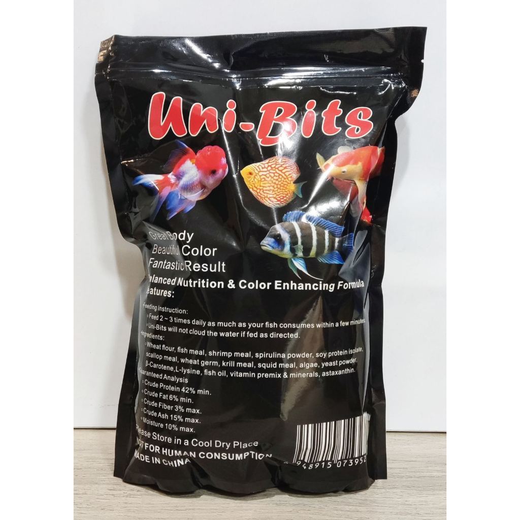 Uni Bits Tropical Fish Sinking Fish Food 1kg | Shopee Philippines