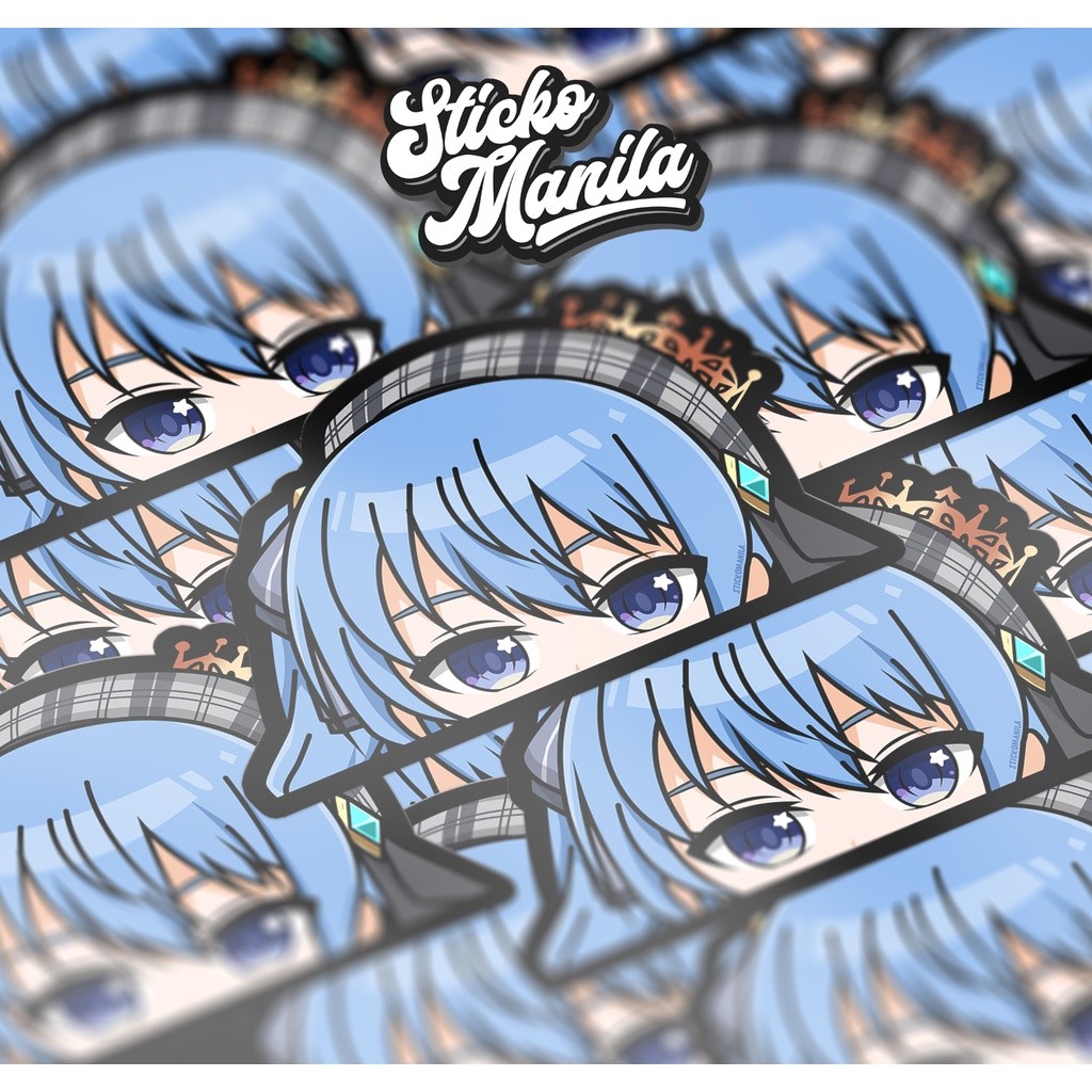 Sticko Manila : Hololive - Hoshimachi Suisei (Peeker) | Shopee Philippines