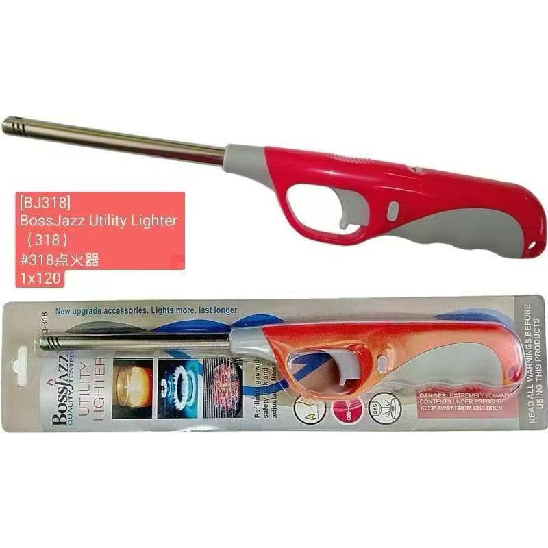 kitchen lighter Refillable Long-Reach Barrel Gas Lighter Stove Kitchen ...