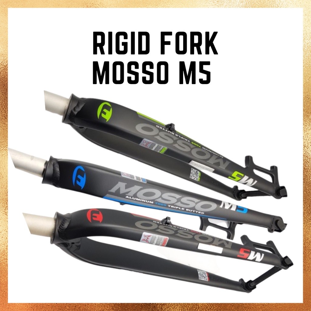 Rigid Fork Mosso M5 (Legit 101%) | Shopee Philippines