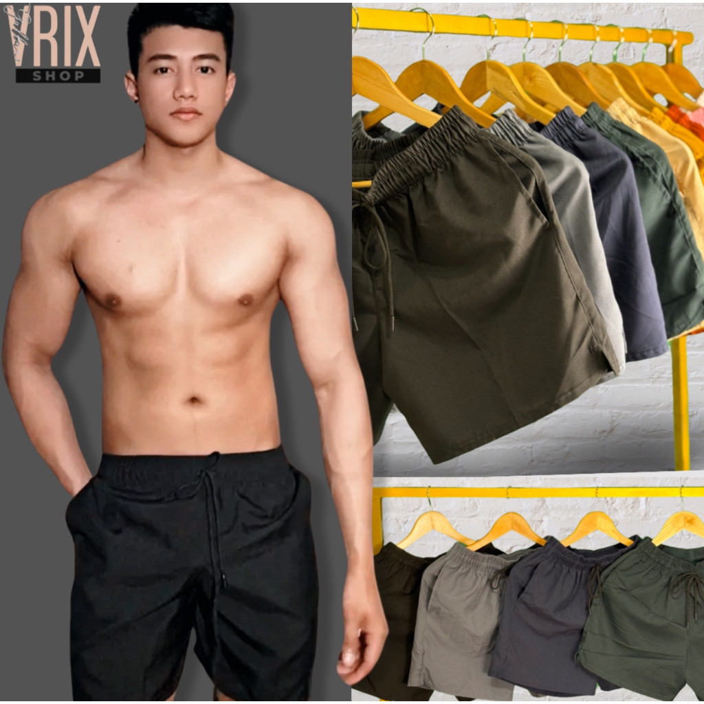 TASLAN SHORT BY VRIX SHOP (UNISEX) | Shopee Philippines