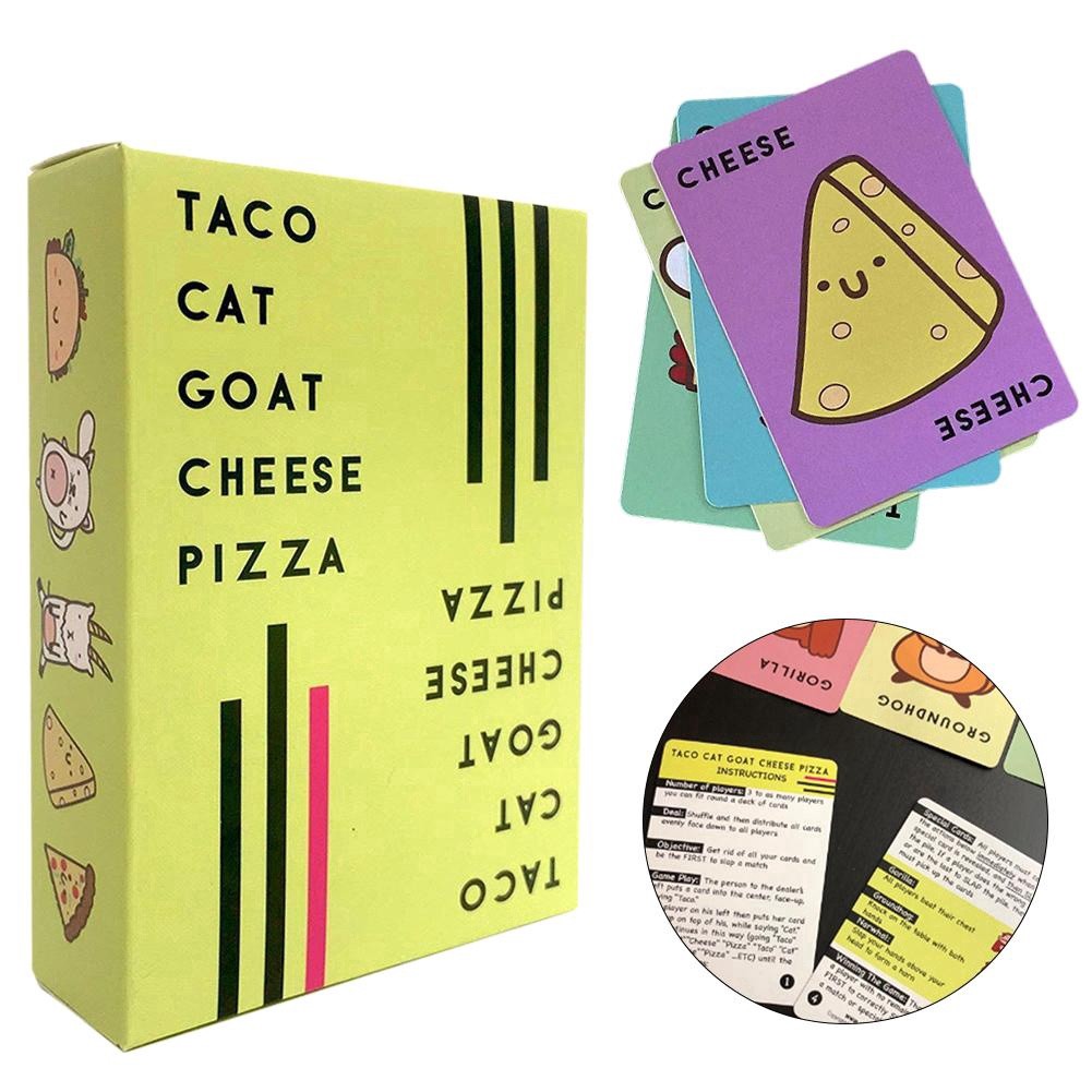 Taco Cat Goat Cheese Pizza - Card Game | Shopee Philippines