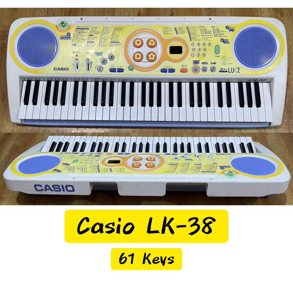 Casio LK 38 (61 Keys) Japan Surplus Keyboard Piano | Shopee Philippines