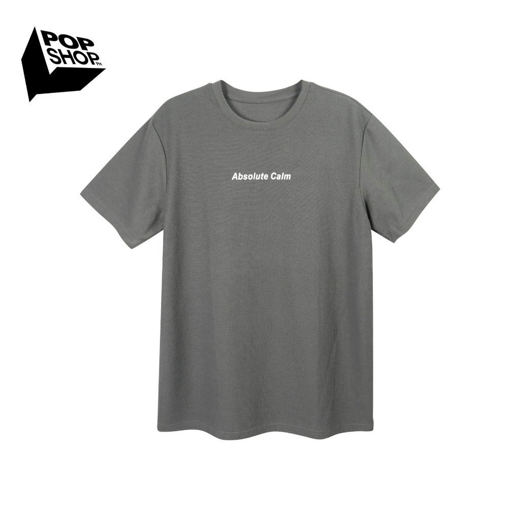 Pop Shop Men's Absolute T-shirts - Granite Gray | Shopee Philippines