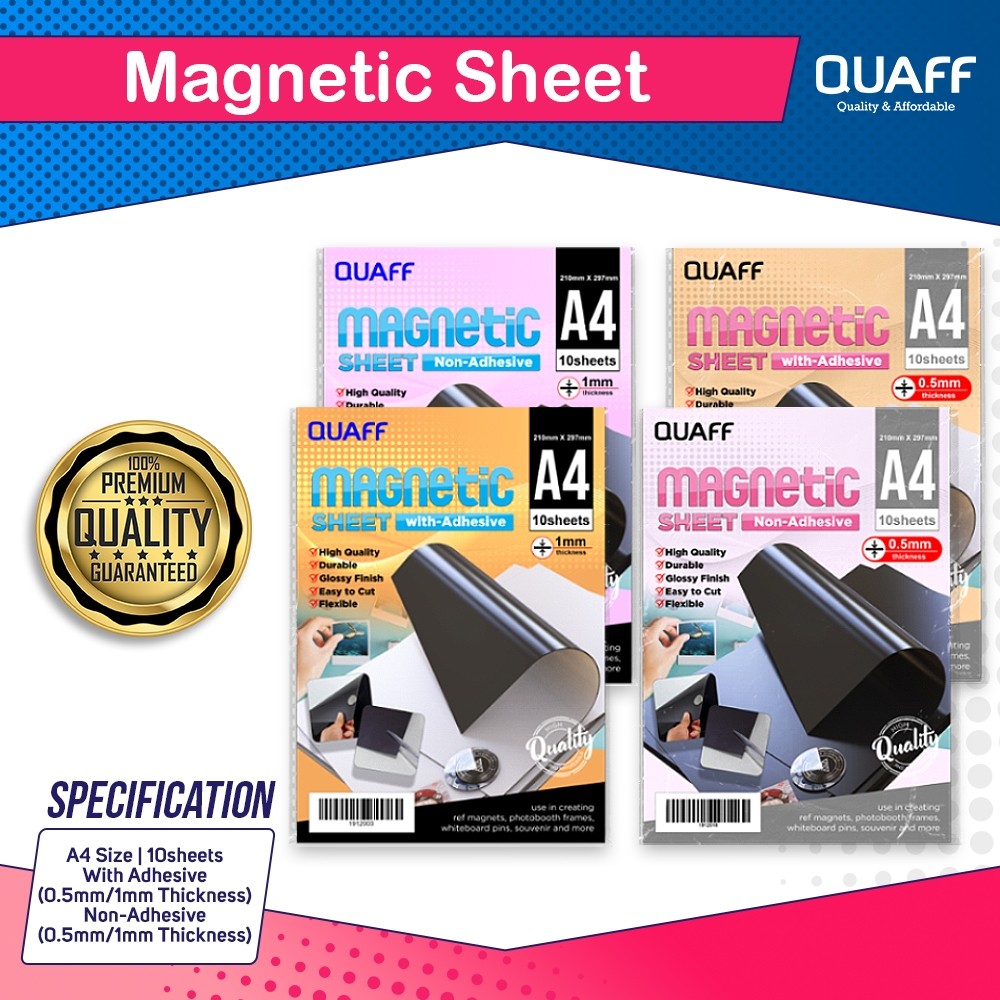 (10sheets)@Ob`QUAFF{mS~Magnetic Sheet Cuttable$l^for/H$DIY^U/Ref^b ...