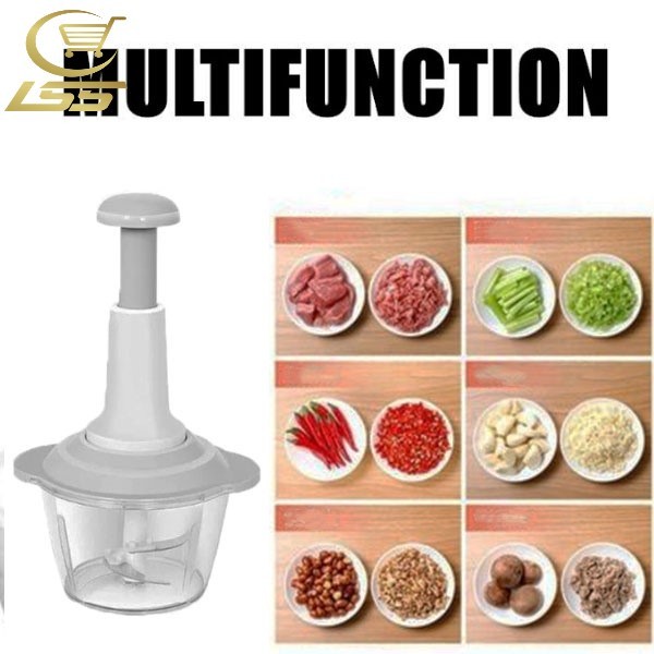 Multi-functional!F,Manual!MDFood Processor Hand-Powered Food Chopper!HQ ...