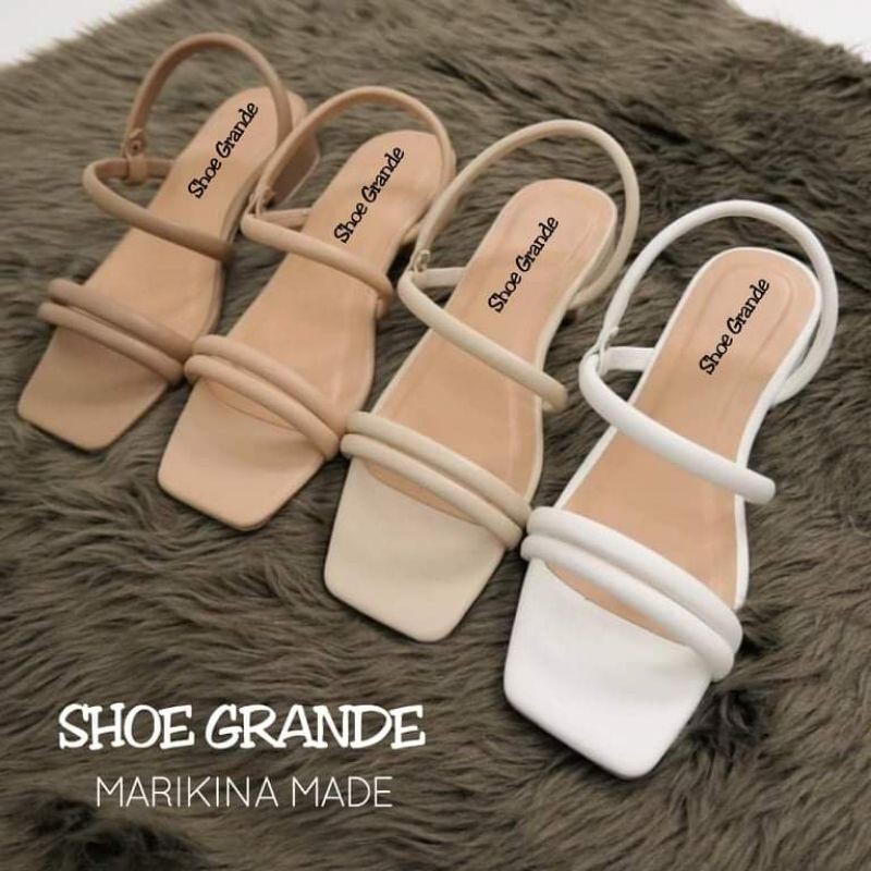 Shoee}Grande:,ci'Marikina`Aa;Made;&e`Sharon&c&Flat+E(Sandals | Shopee ...
