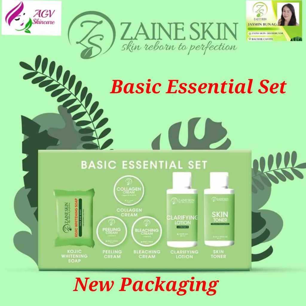 ZAINE ESSENTIAL- COMPLETE BASIC SET. (New Packaging) | Shopee Philippines