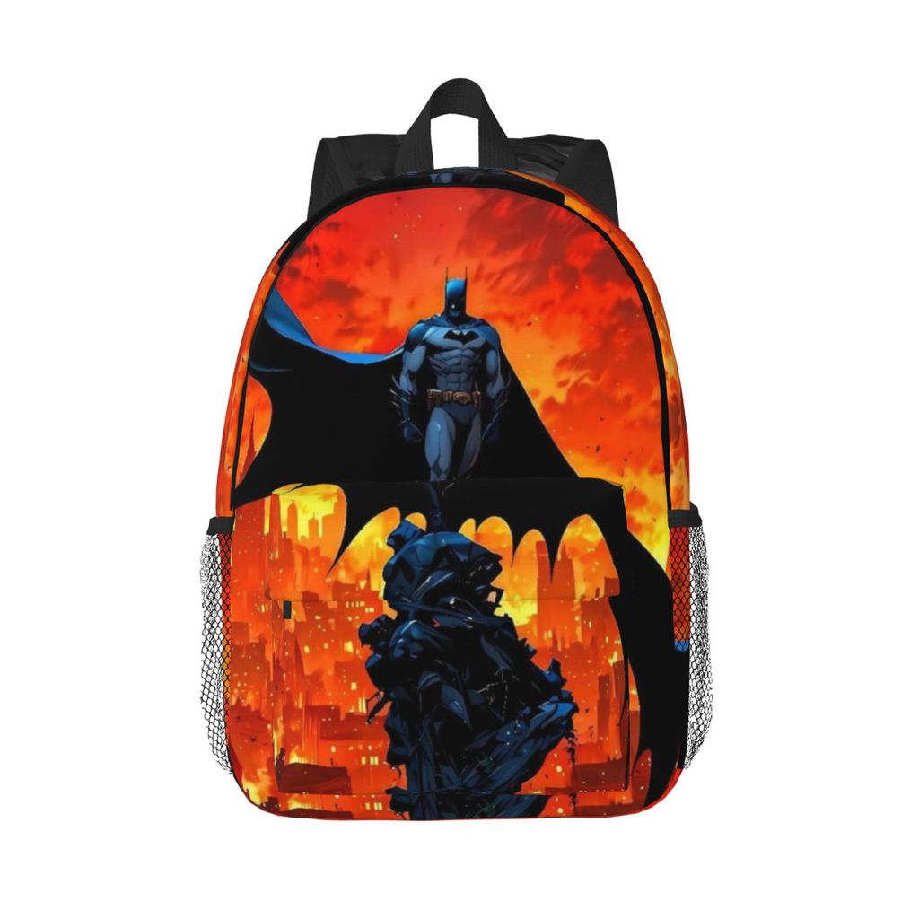 Batman New Large capacity student backpack 15 inches Schoolbag ...