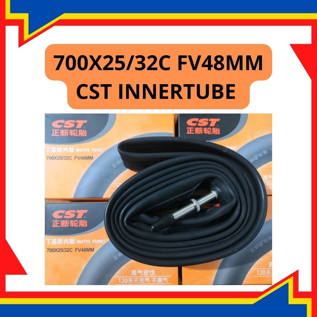 Cst Inner Tube 700x25/32c interior 25c 28c 30c 32c FV48MM For Road bike ...