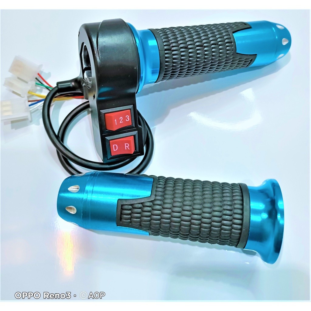 ebike{A}throttle[h{with DR drive reverse and 3 speed button, pack