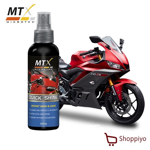 Microtex Bike Quick Shine 125ml (MTX Motorcycle Care) | Shopee Philippines