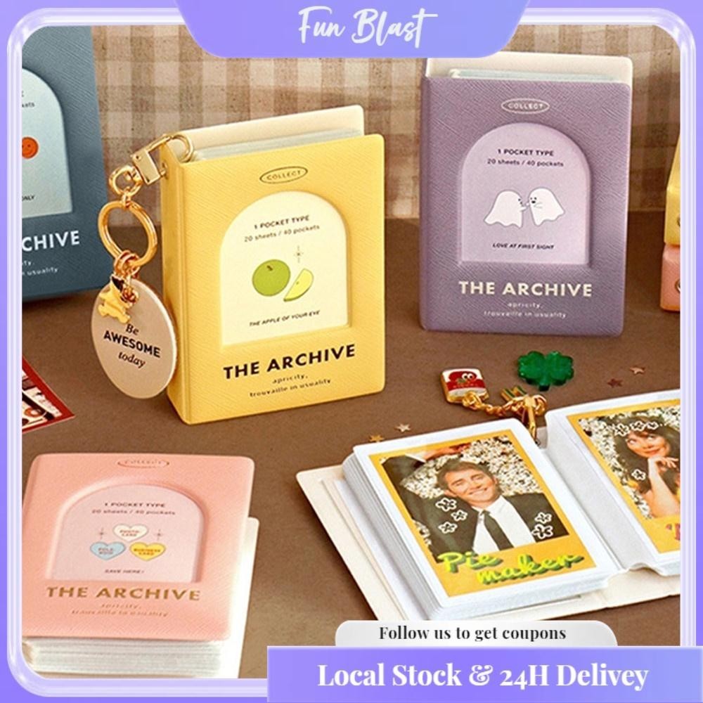 3 Inch Mini Photo Album Cute Candy Color Photocard Holder KPOP Idol ...