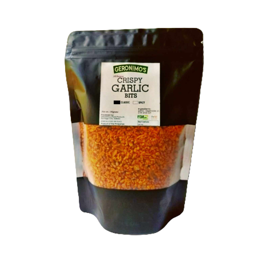 Geronimo's Crispy Garlic Bits Plain(Original) | Shopee Philippines