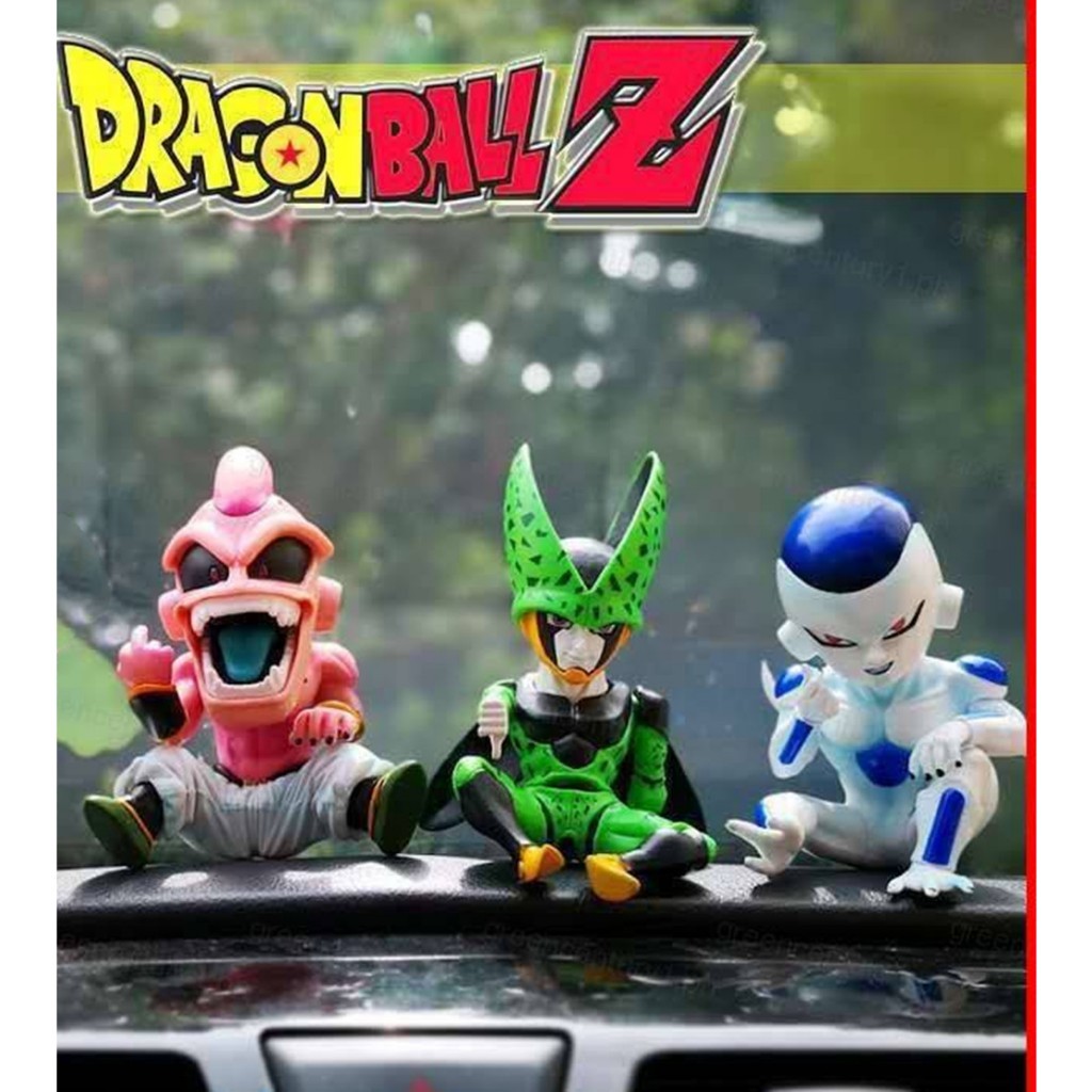 Dragon Ball Z DBZ Kid Frieza Cell Majin Buu Sitting 10-12cm Collectible ...