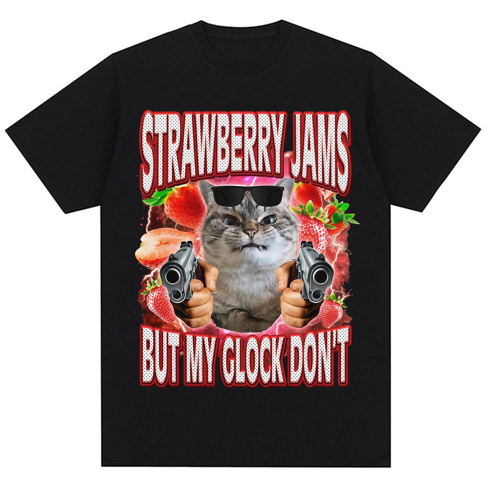 Men's cotton T-shirt Fuuny Kittler - Funny Meme Cat Men's and Women's T ...