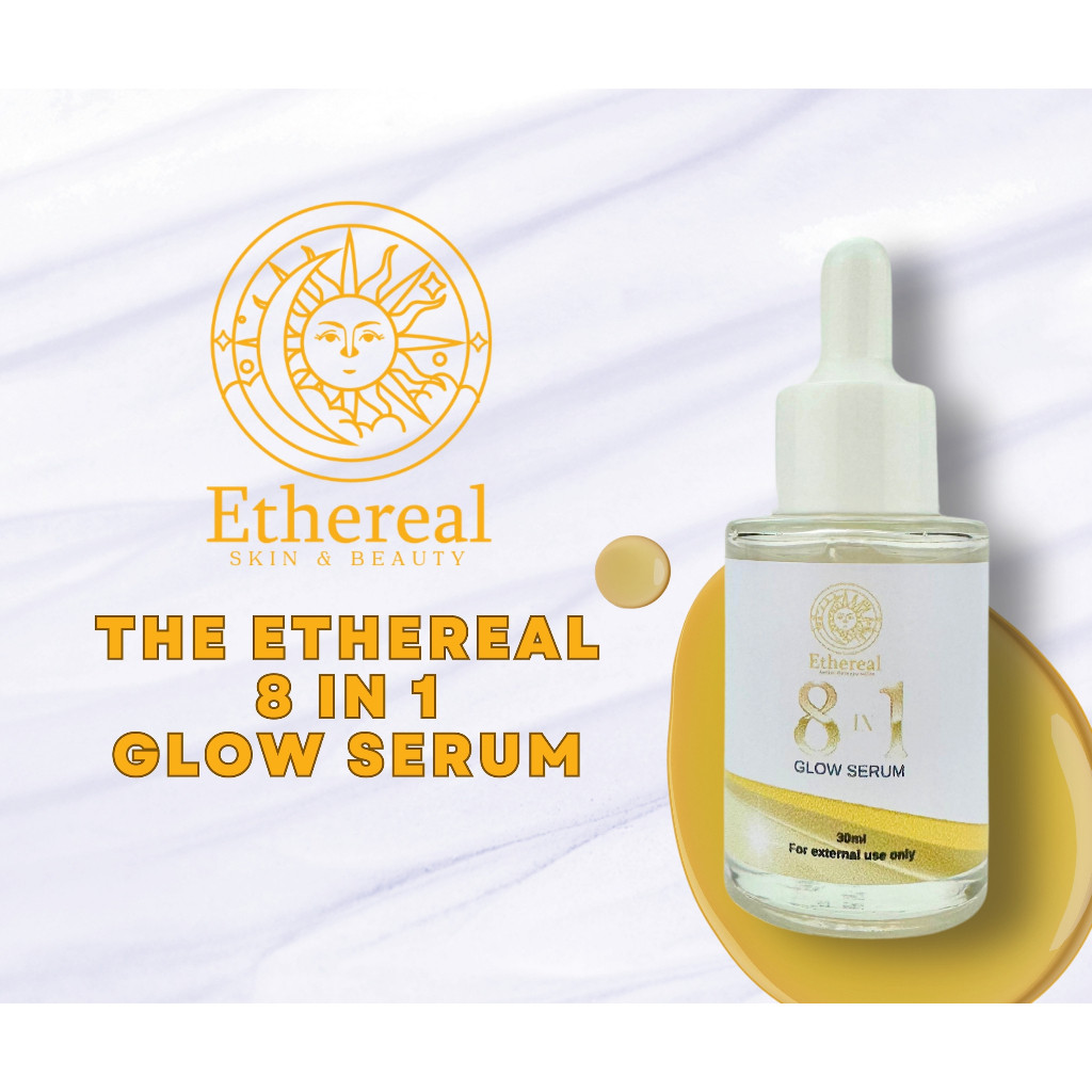 ETHEREAL 8-IN-1 Glow Serum Whitening Brightening Face Serum}au,Vitamin ...