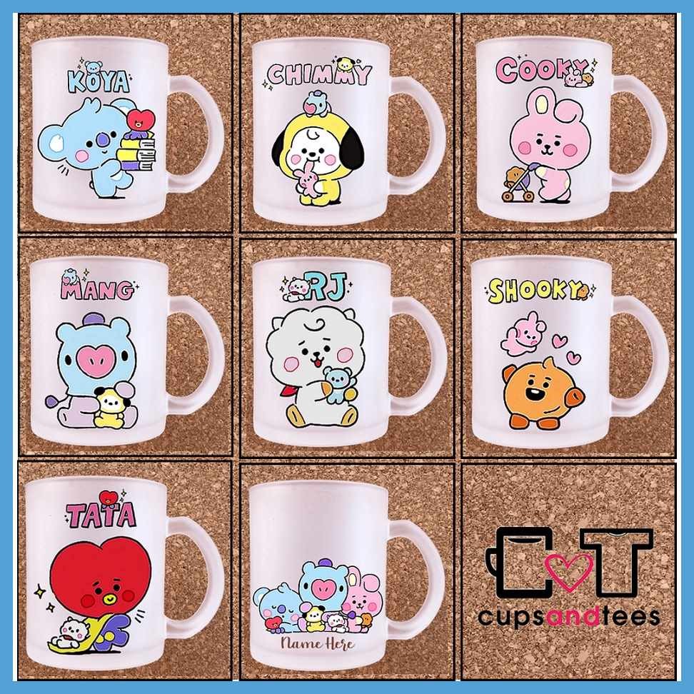 Personalized,H*BTS;V>BT21/u$Baby^M%Mugs_n%(Cups_and_tees) | Shopee ...