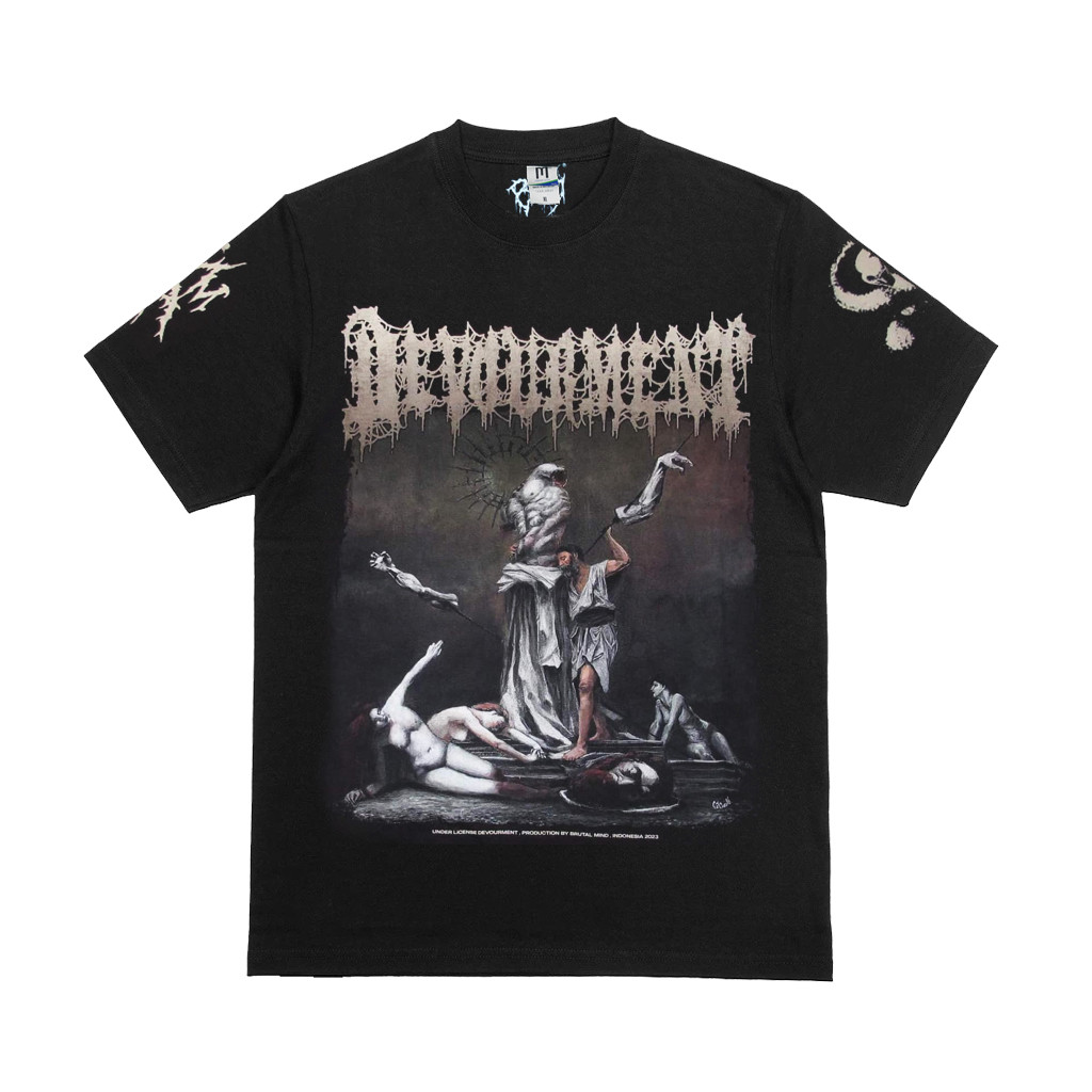 T-SHIRT - DEVOURMENT - Obscene Majesty BRUTALMIND band SHIRT brutal ...