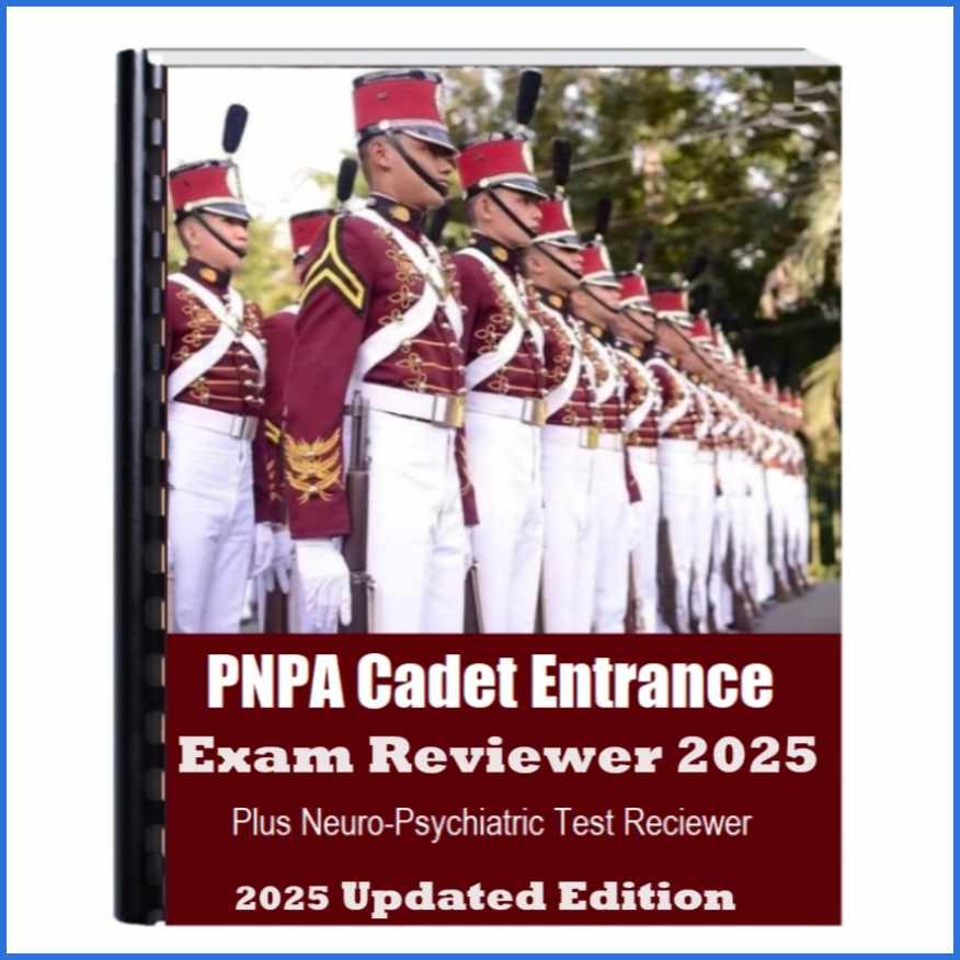 PNPA Entrance Exam Reviewer Updated 2025 Edition | Shopee Philippines