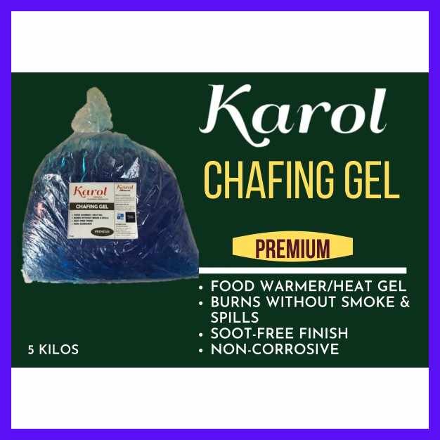 KAROL Chafing Gel 5 kgs. (Fuel Heat Gel, Food Warmer, For Catering ...