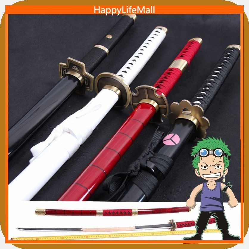 【108cm】Zoro Wooden Sword One Piece Anime Cosplay Sword 104cm Shusui ...