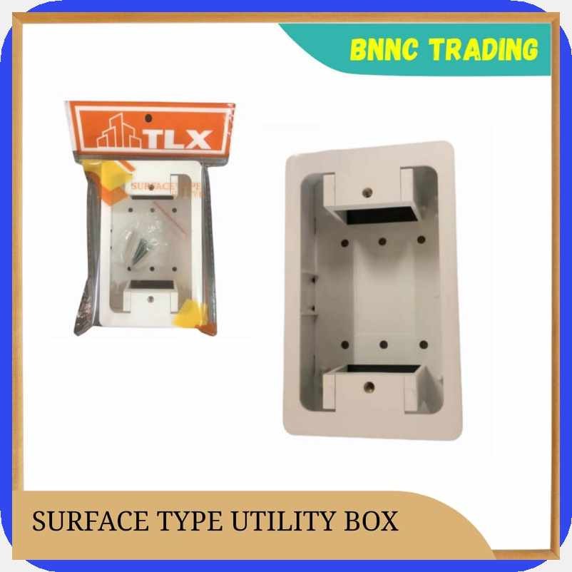 TLX SURFACE TYPE UTILITY BOX WHITE | Shopee Philippines