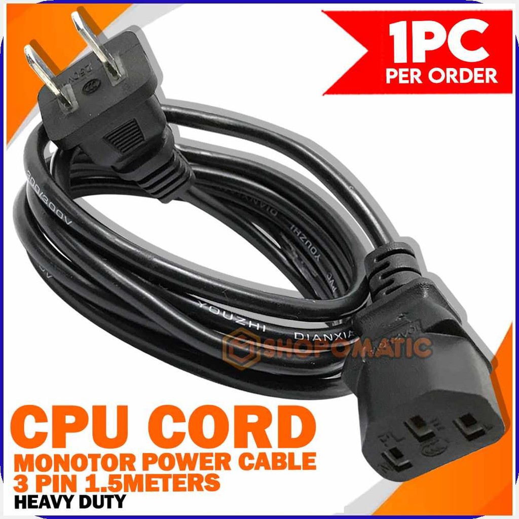 CPU;NV=Power{Ph~Cord$oN^1.5m,/VM^Monitor/kH^Power/T^Cable/N^//r^PC ...