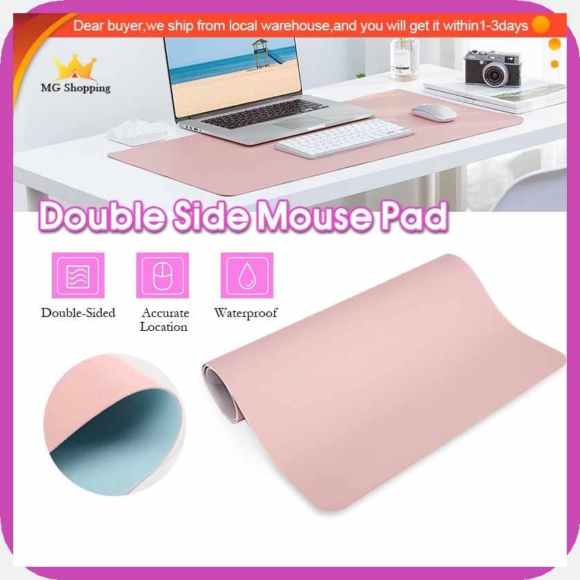 Mouse.Lb%pads'cU[Double-side!M,PU!a,Leather!z,Desk!X,mat!T,Waterproof!n ...