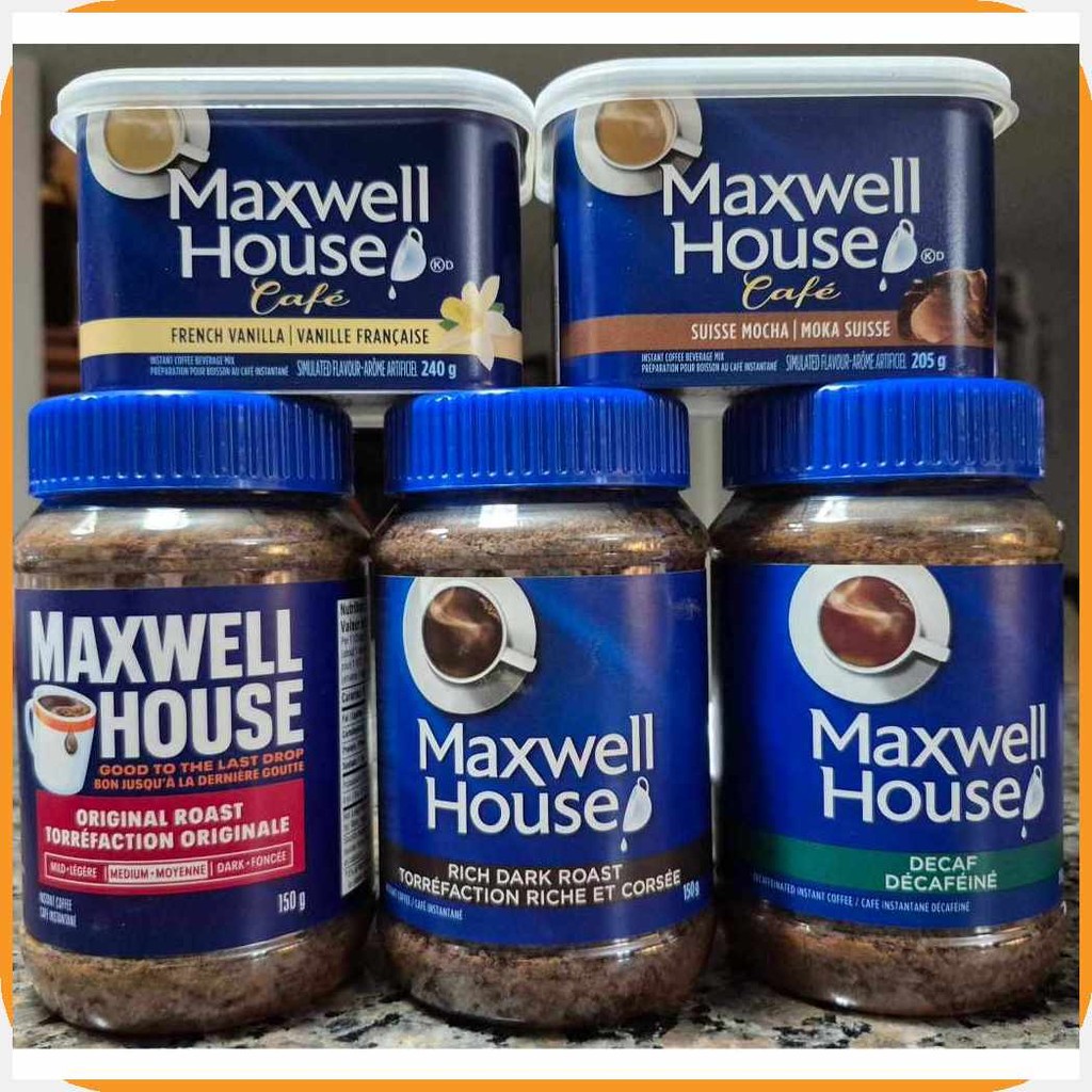 NEW and ORIGINAL - Maxwell House Instant Coffee 150g ( Original Roast ...