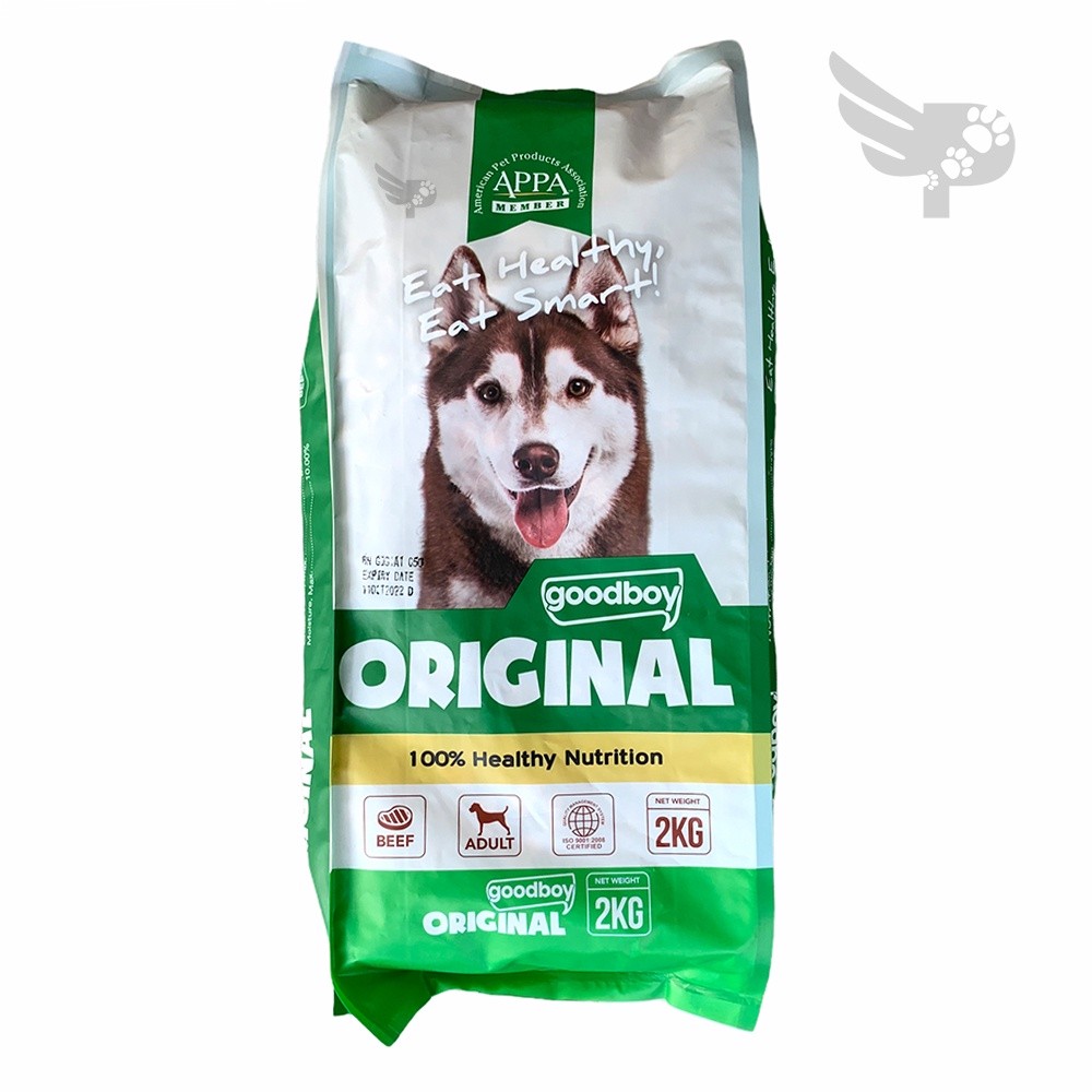 Good Boy Original 2kg - Beef Flavor - For Adult - Goodboy Dog Dry Food ...