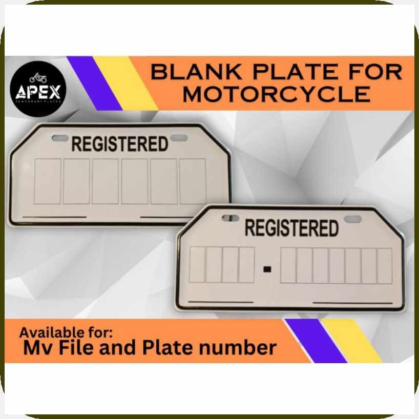 Blank`cy&plate|Pu+for%G_Motorcycle:n_:c_for:i`MV;B`FILE;P`and Plate ...