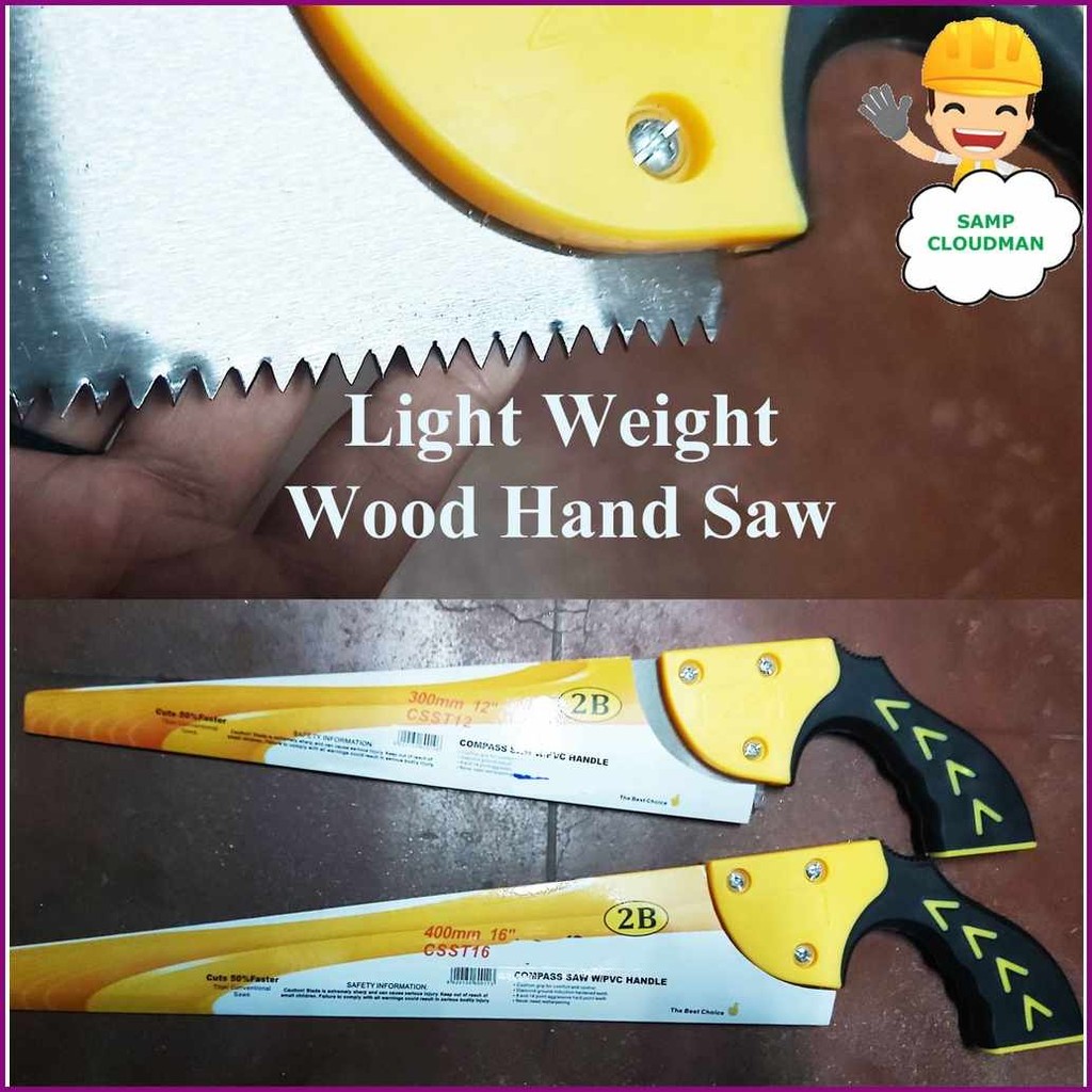 2B Light Weight Compass Saw Lagare PVC Handle 12 or 16 Hand saw ...