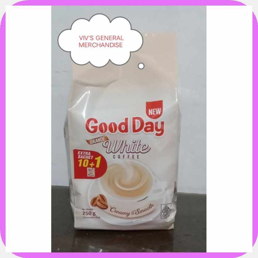 Good Day Grande White Coffee (10 s x 25g ) | Shopee Philippines