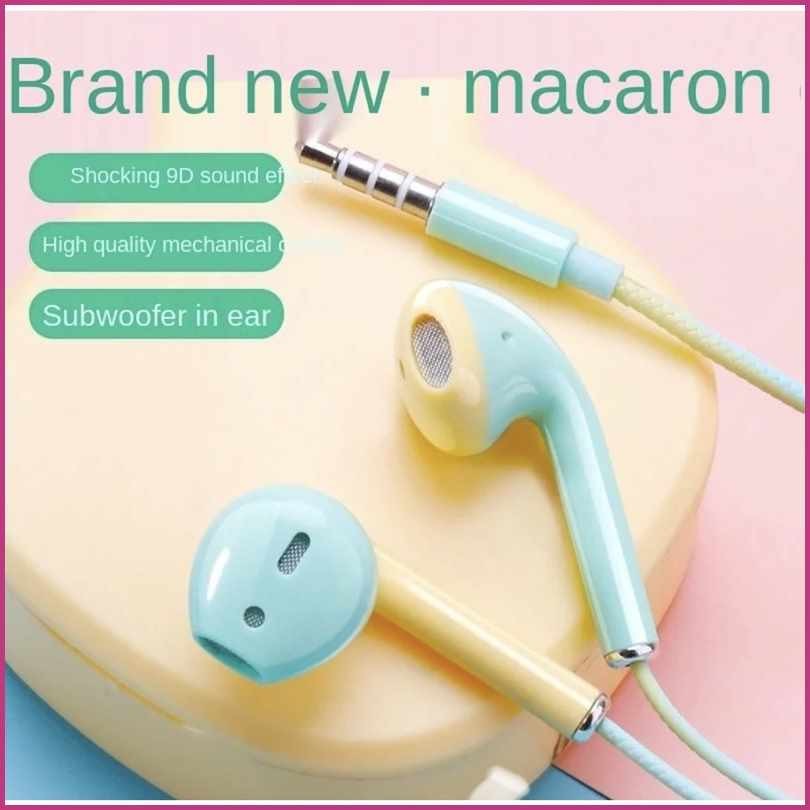 U24_K/Original;m&Universal&Wired&Macaron&Headset&with&Mic&Good Quality ...