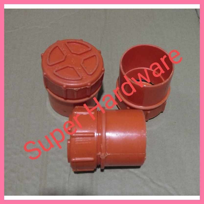 Random Brand PVC Fittings clean Out Orange 2 inches (1pcs) | Shopee ...