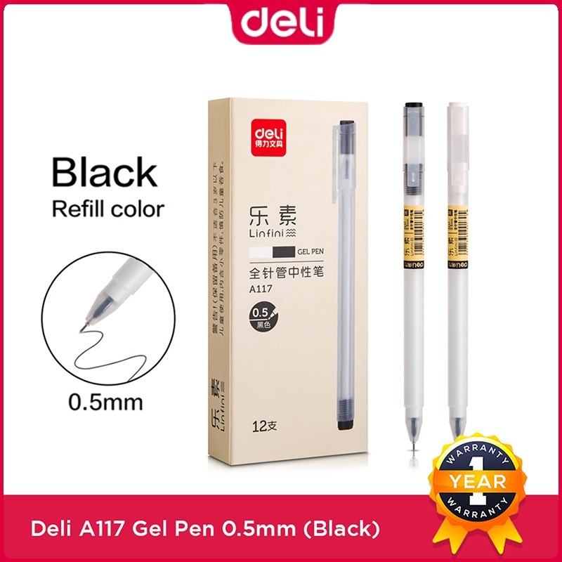 Deli;e,A117#aW;Gel+qg@OA@Bu@E@T@Y Pen 0.5mm Writing Sign Pen Stationery ...