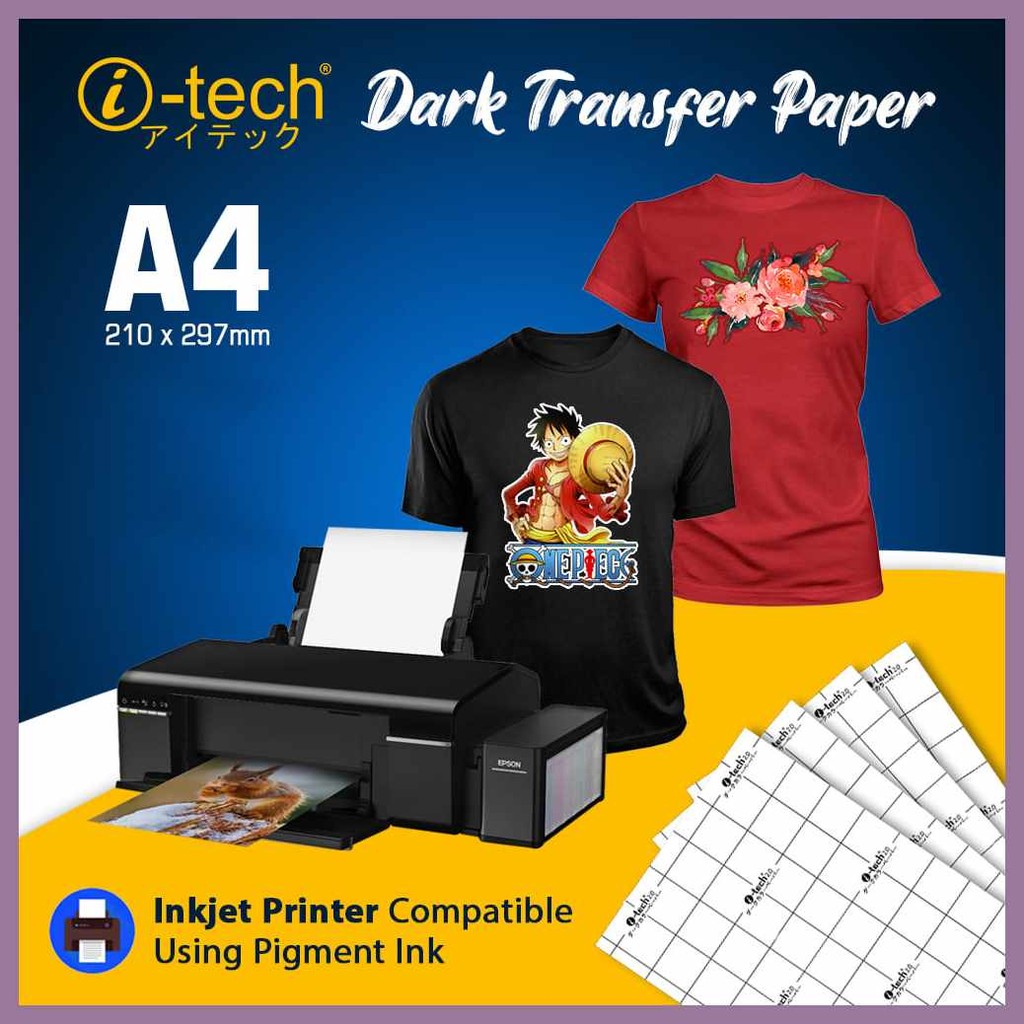i-tech-pn>Dark`h`Transfer`s&Paper`UK&A4`tH&Inkjet`iw&Heat`wX&Transfer ...