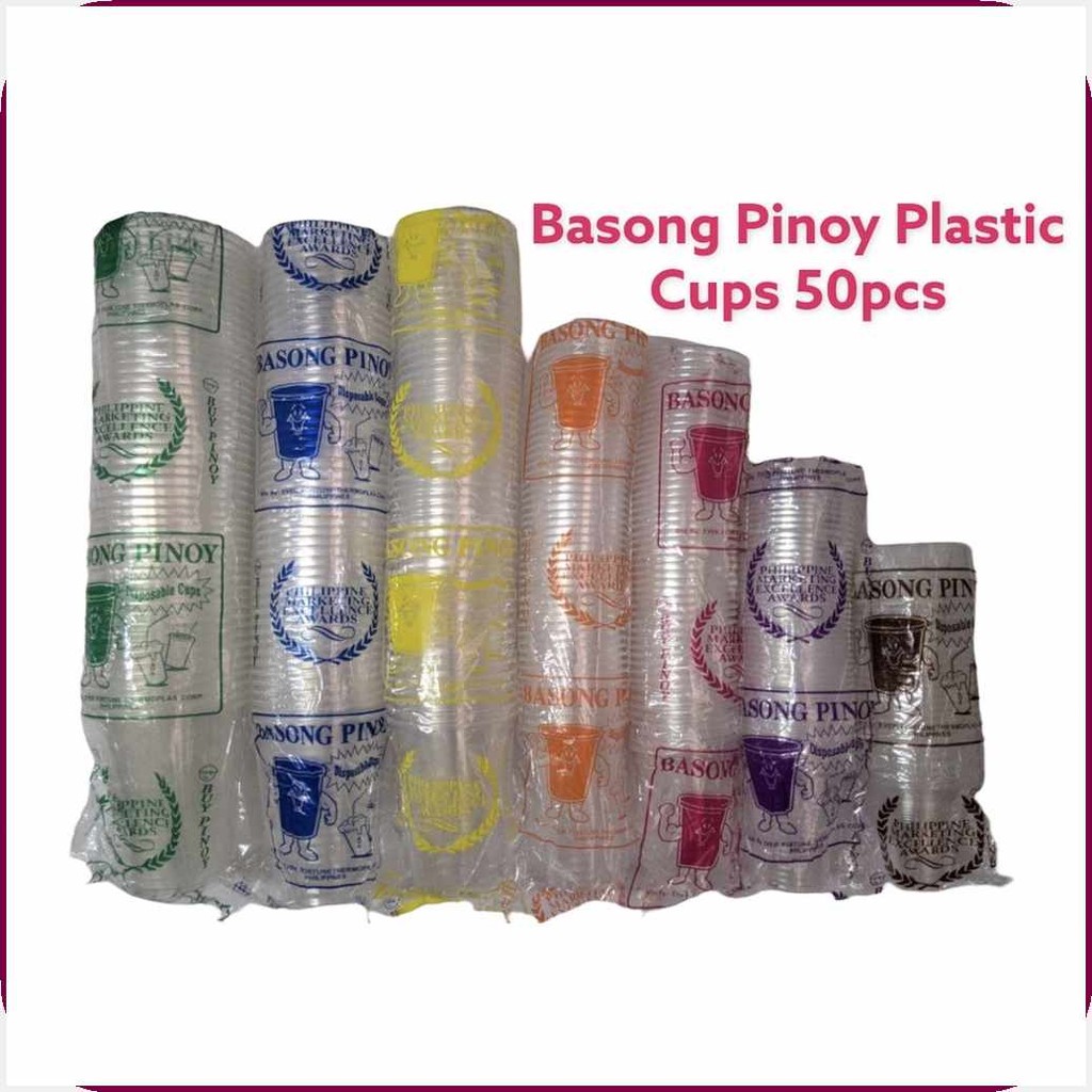 50pcs^pU%Plastic!V}Cups#GZ]disposable.ig](Transaparent/Clear).rI]basong ...