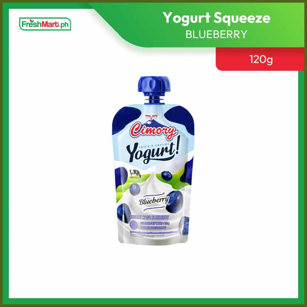 Cimory Original Flavored Yogurt Pouch (Squeeze) 120g | Shopee Philippines