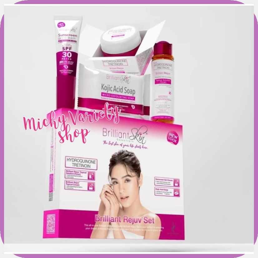 NEW#zc>PACKAGING.Pg(|H(BRILLIANT|p(|L)SKIN}R)REJUVENATING}R)SET ...