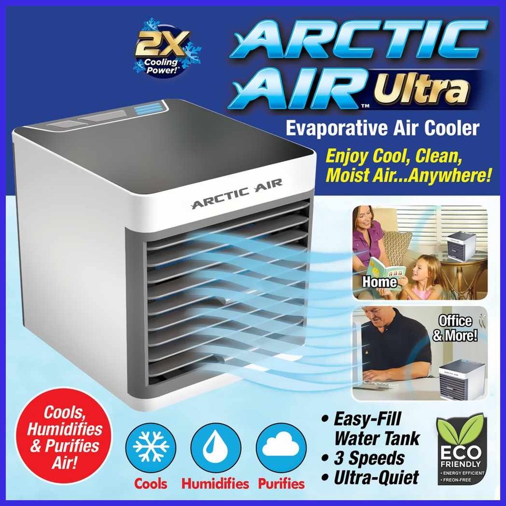 Arctic Air Ultra Power Cooling - Mini Fan AC Cooler Portable Air ...