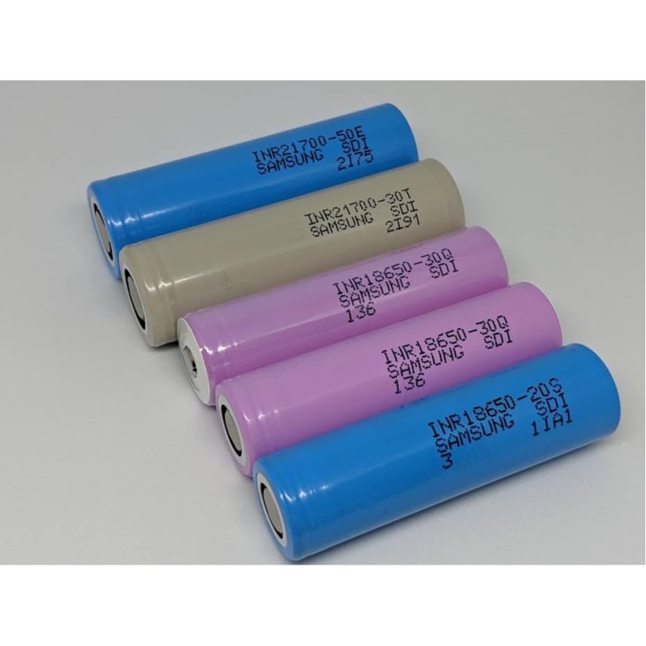 Samsung Lithium Ion Batteries 18650 21700 3.7 Volts 30Q 20S 25R 35E 30T ...