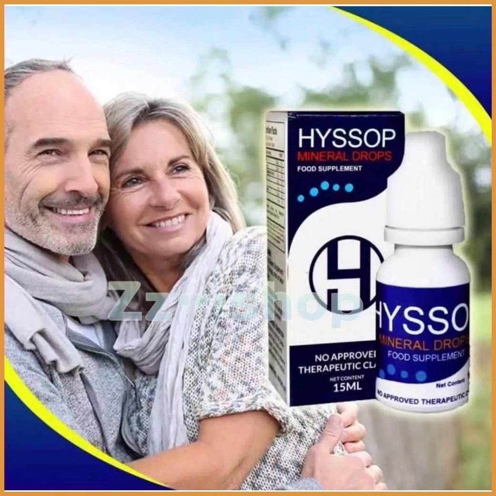 Hyssop'm$Mineral,Wg/Drops)D}15ml. | Shopee Philippines