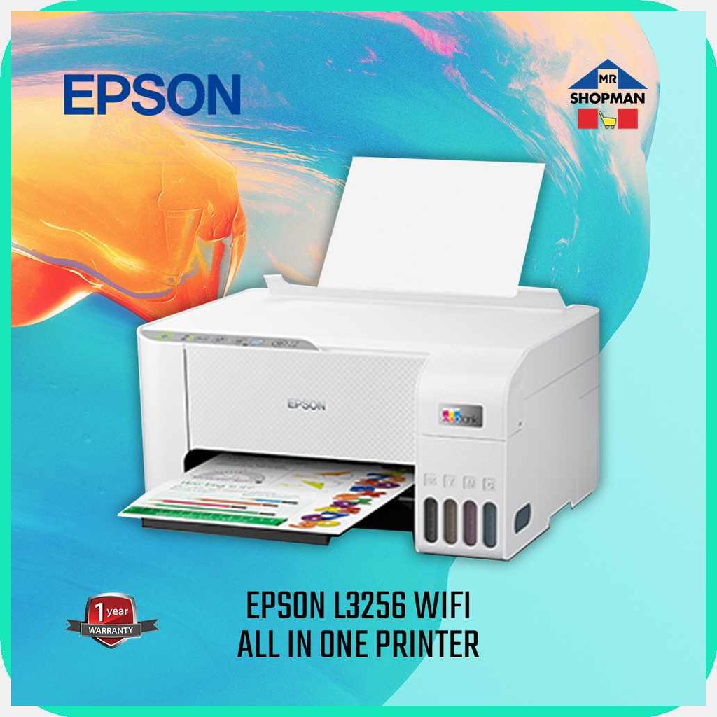 Epson EcoTank L3256 A4 WiFi All-in-One Ink Tank Printer | Shopee ...
