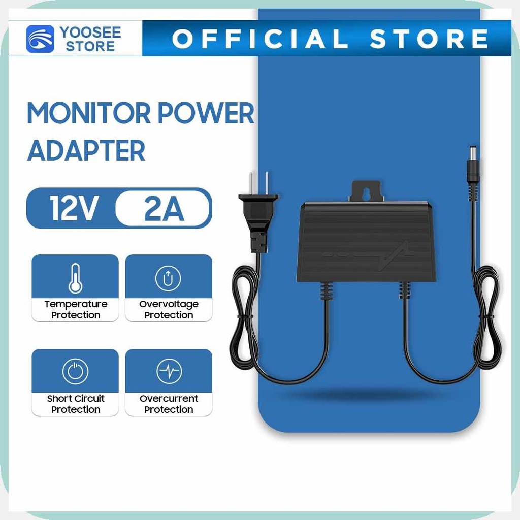Monitor*R{Power~A=AdapterK12V-F2A-c1.3-Cmeter-kOutdoor-ZWaterproof ...