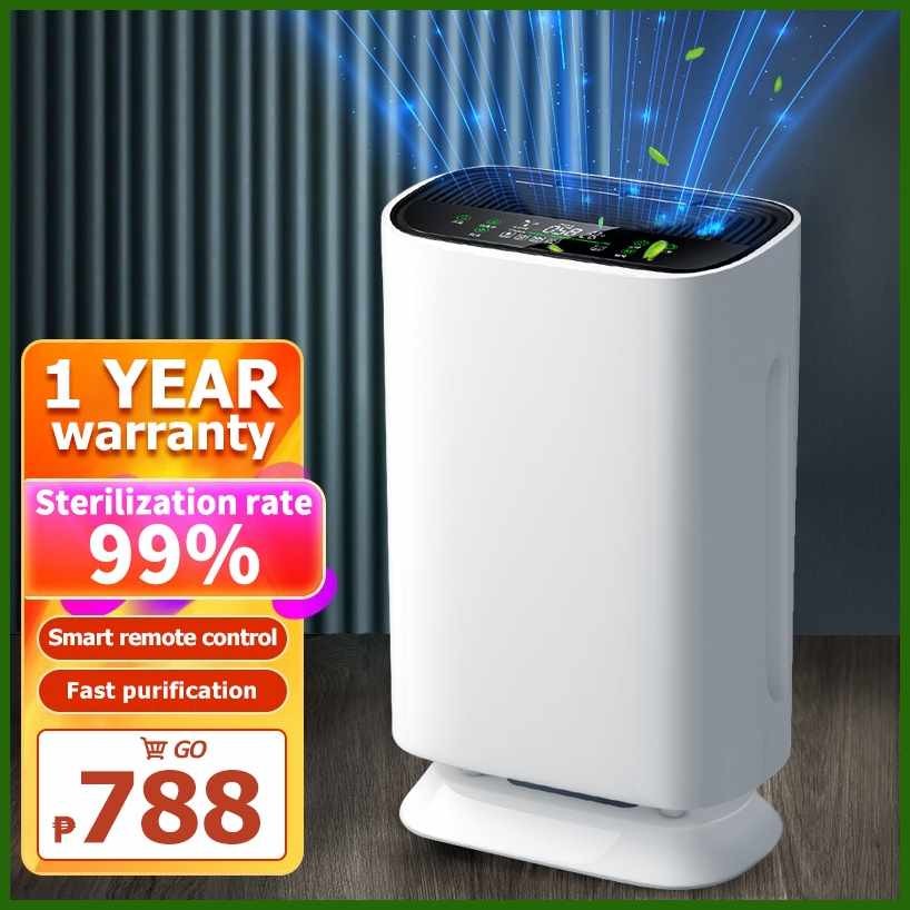 HEPA filter air purifier portable intelligent anti-bacterial ...